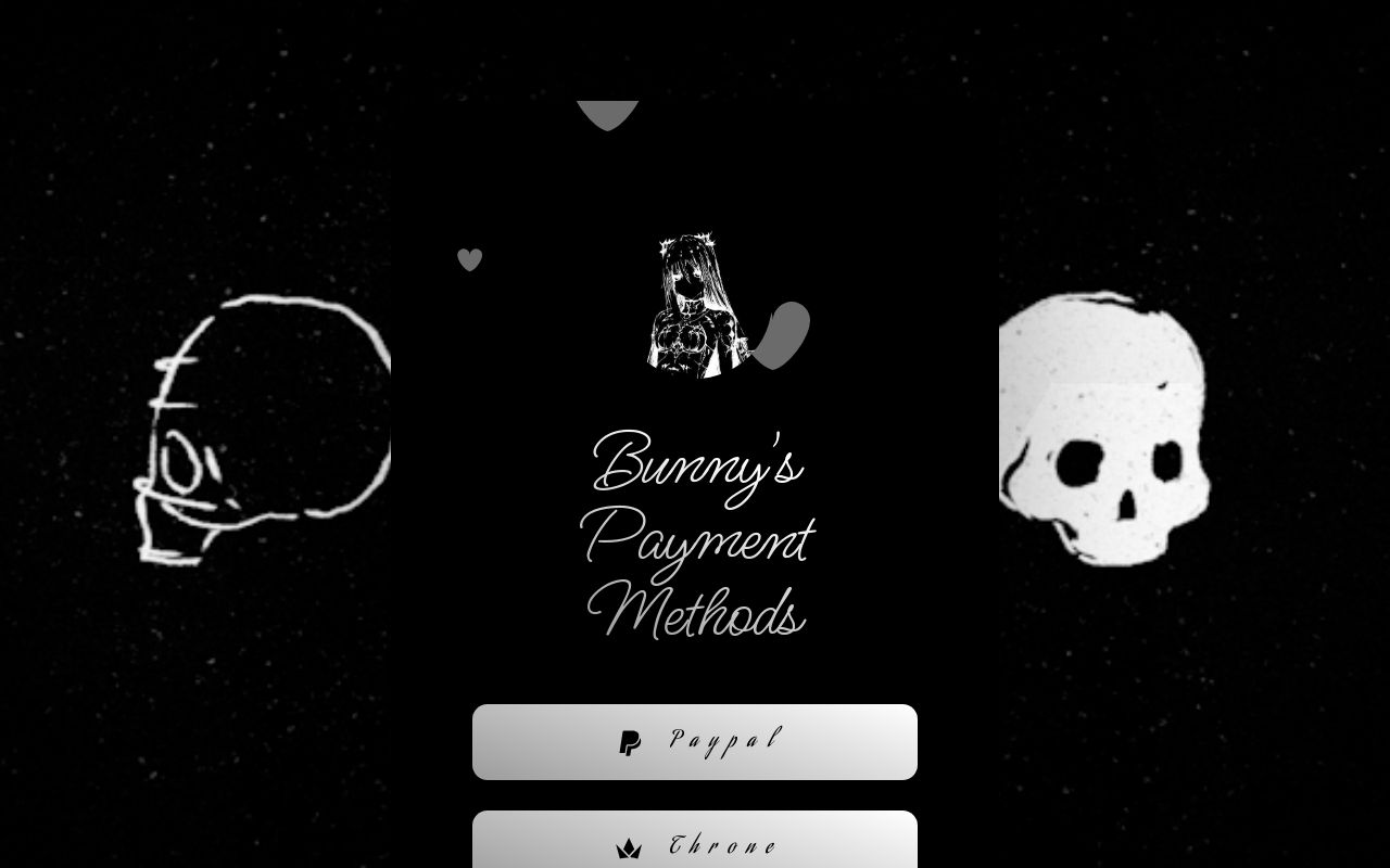 Bunny's Payment Method